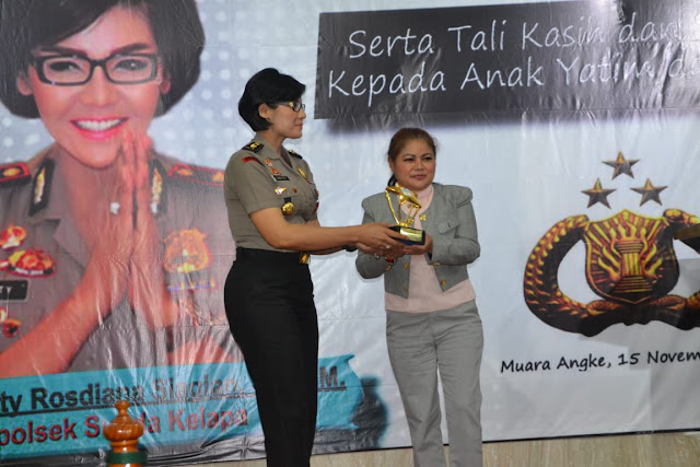 Kompol Netty Rosdiana Siagian Raih Imaculata Award | riauantara.co