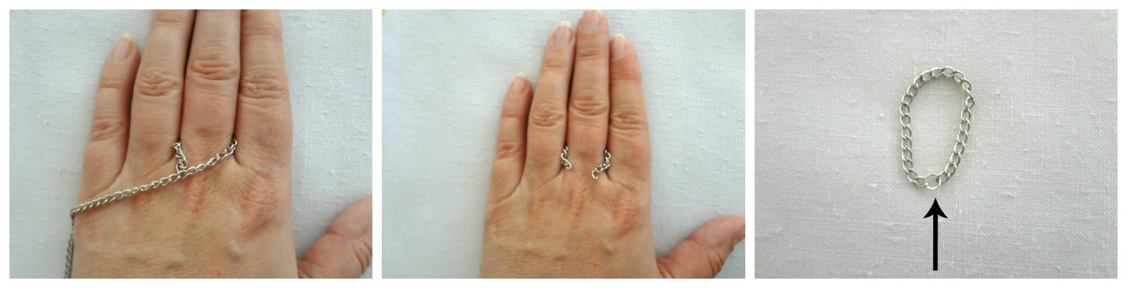 Little Treasures: DIY Bohemian Hand Bracelet