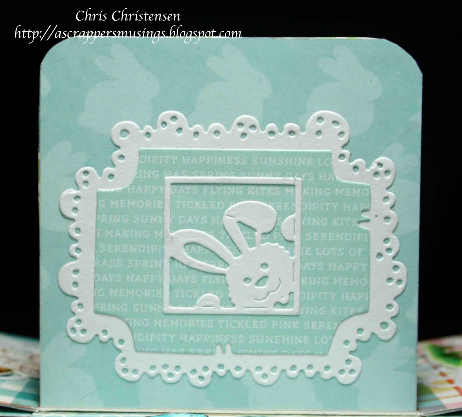 A Scrapper's Musings: An Explosion Box of Easter Bunnies