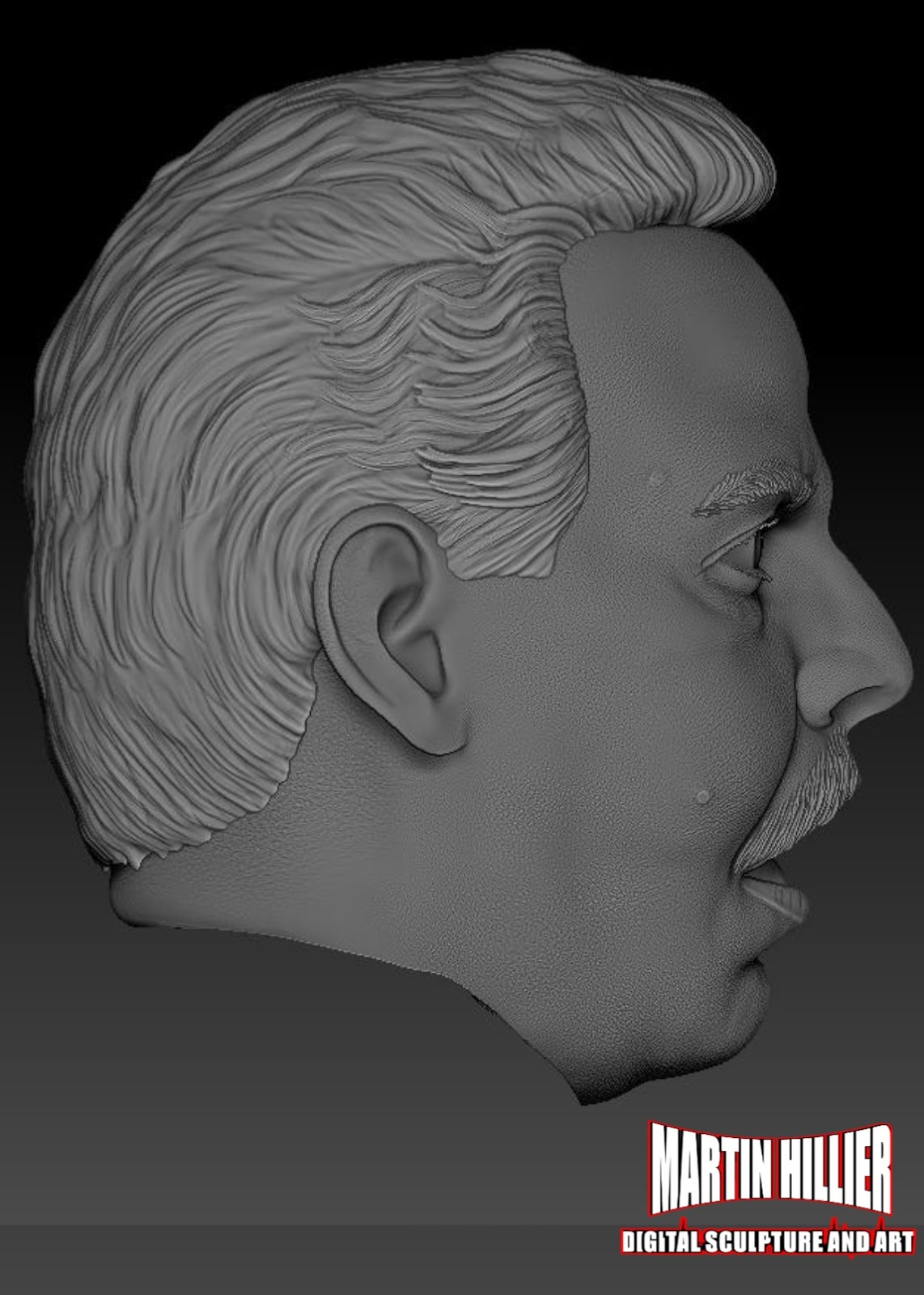 MARTIN HILLIER DIGITAL SCULPTURE AND ART - 1/6 SCALE ACTION FIGURE ...