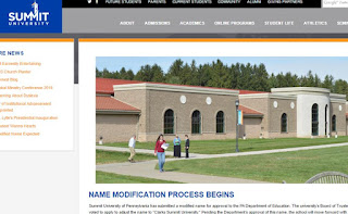 College History Garden: Summit University of Pennsylvania plans to ...