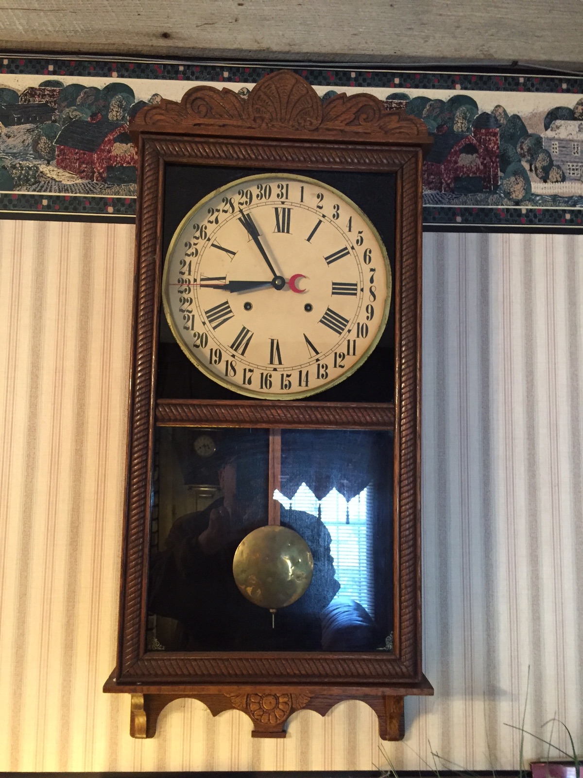 Large Estate Clock at Lynn Craig blog