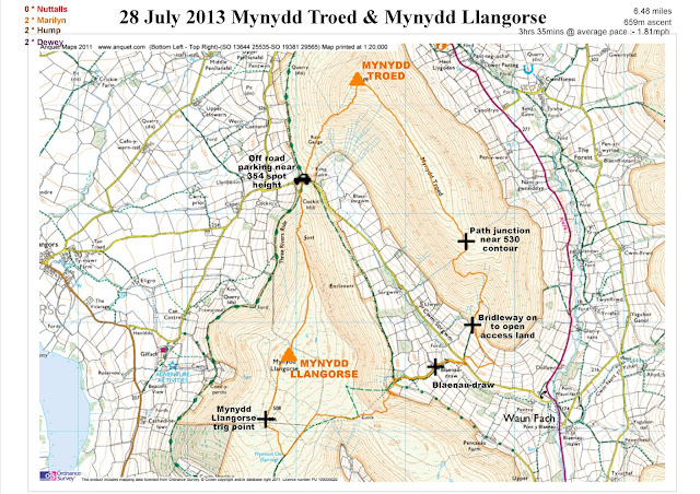 Peak Bagging and Long Distance Walking in the UK and Spain: Mynydd ...