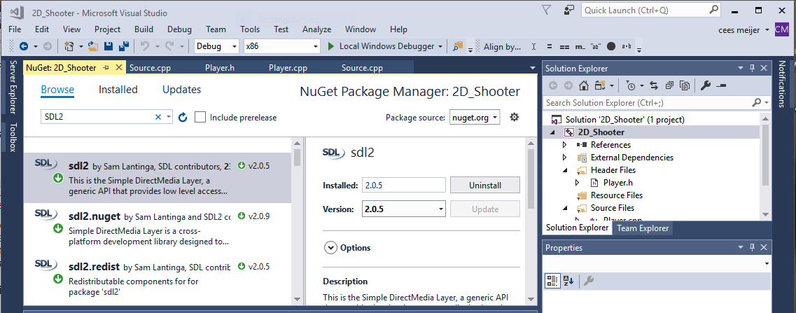 C-Scope: Getting started with SDL2