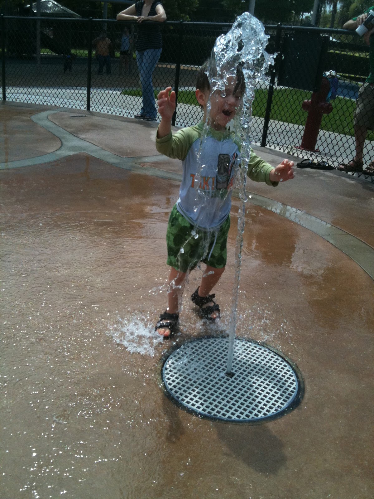 Splash Pad Fun at Capehart Park! ~ Life with Twins and Multiples has MOVED