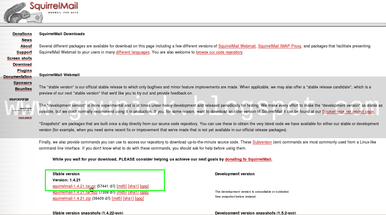 Instalacion de Dovecot Thunderbird Y Squirrelmail | gnunick