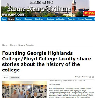 College History Garden: "Embracing the Legacy," at Georgia Highlands ...