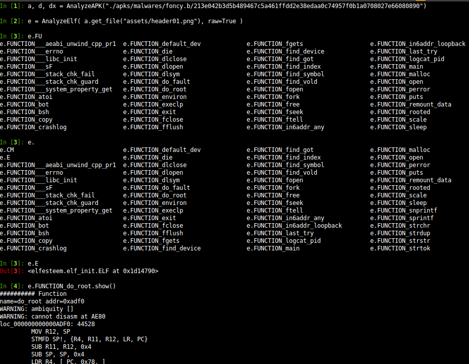 Androguard - Reverse engineering, Malware and goodware analysis of ...
