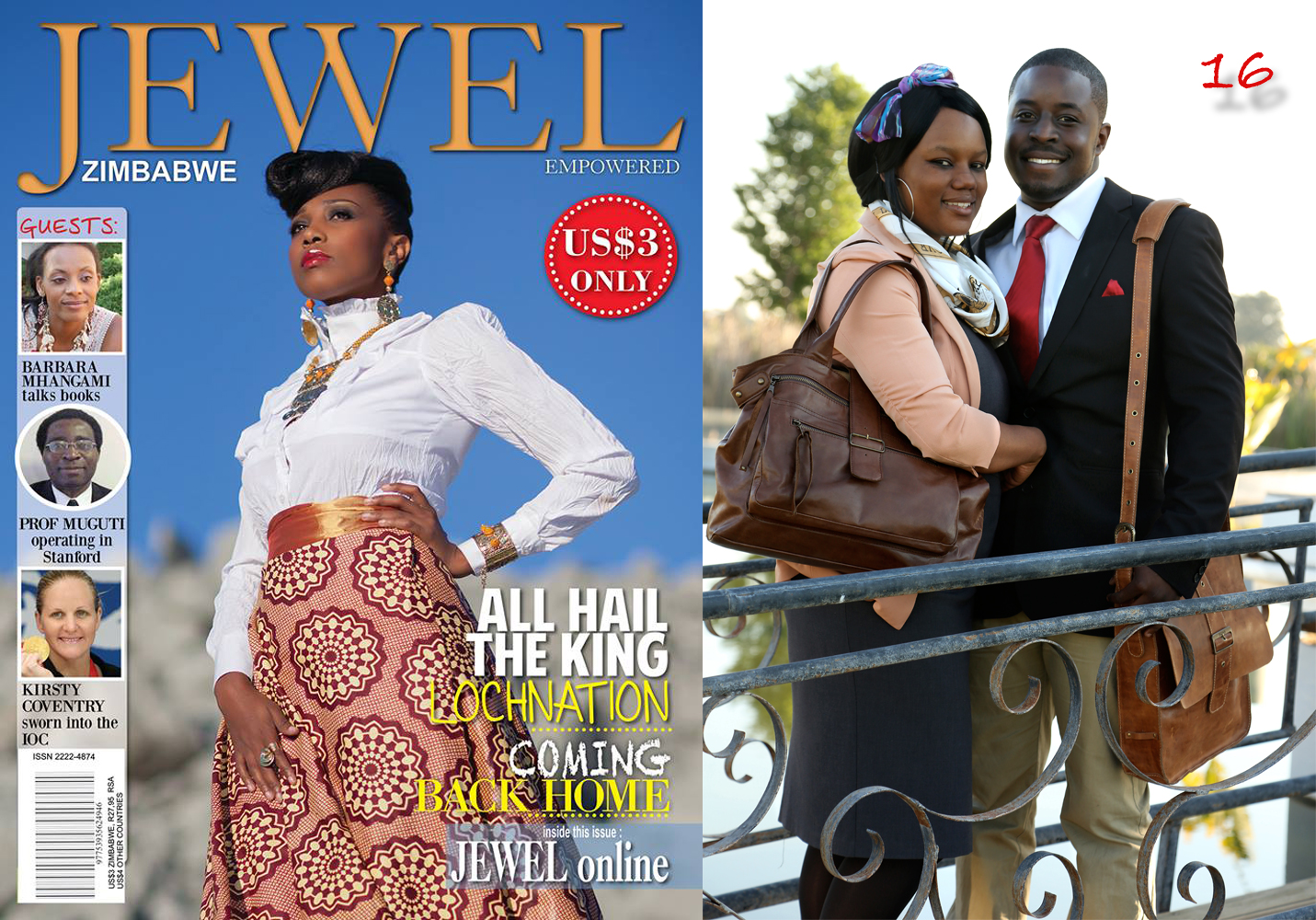 Lady Targaryen Bags: Jewel Magazine Zimbabwe feature