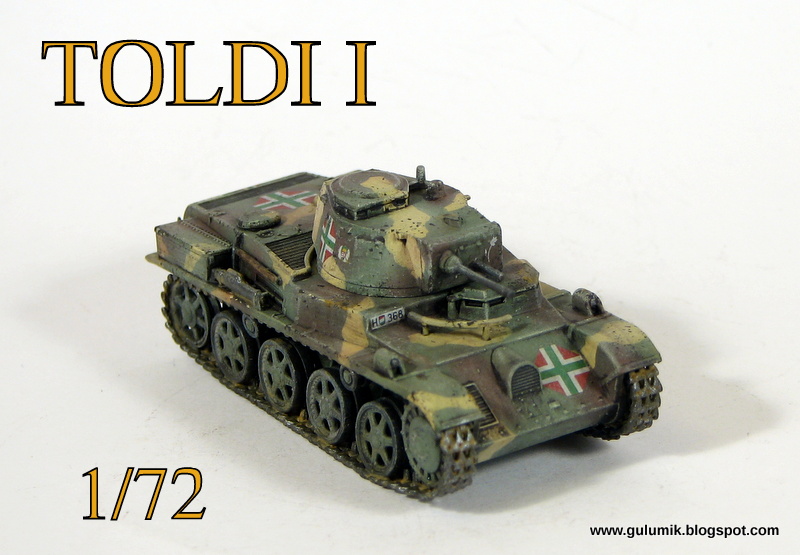 Gulumik Military Models: Toldi I 1/72