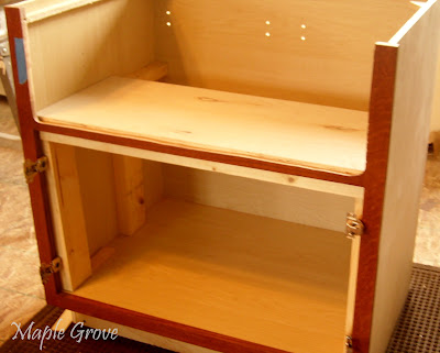 Maple Grove: How to Build a Support Structure for a Farm House Sink