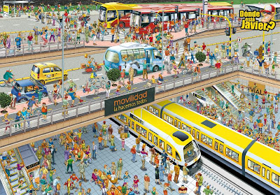 Rekiam: JUEGO DONDE ESTA JAVIER? ESCENARIO 10 - MOVILIDAD DEL FUTURO