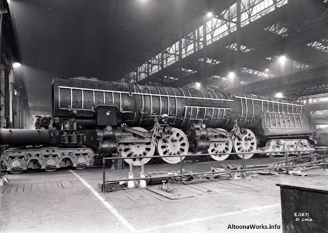 Industrial History: PRR's Duplex Engines S1 (6-4-4-6) and T1 (4-4-4-4)