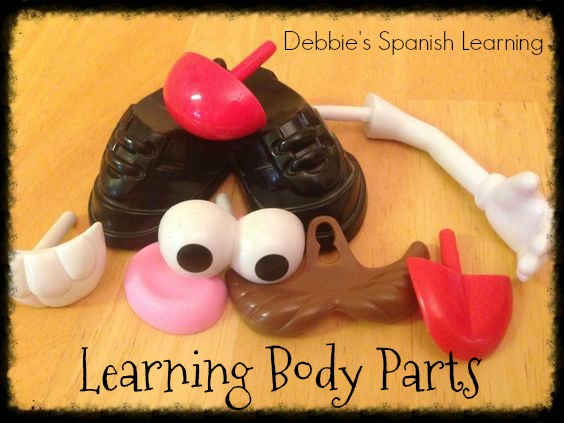 Debbie's Spanish Learning: Love Mr. Potato Head! {Teaching Body Parts ...