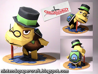 Animal Crossing Tortimer Papercraft | Papercraft Paradise | PaperCrafts ...