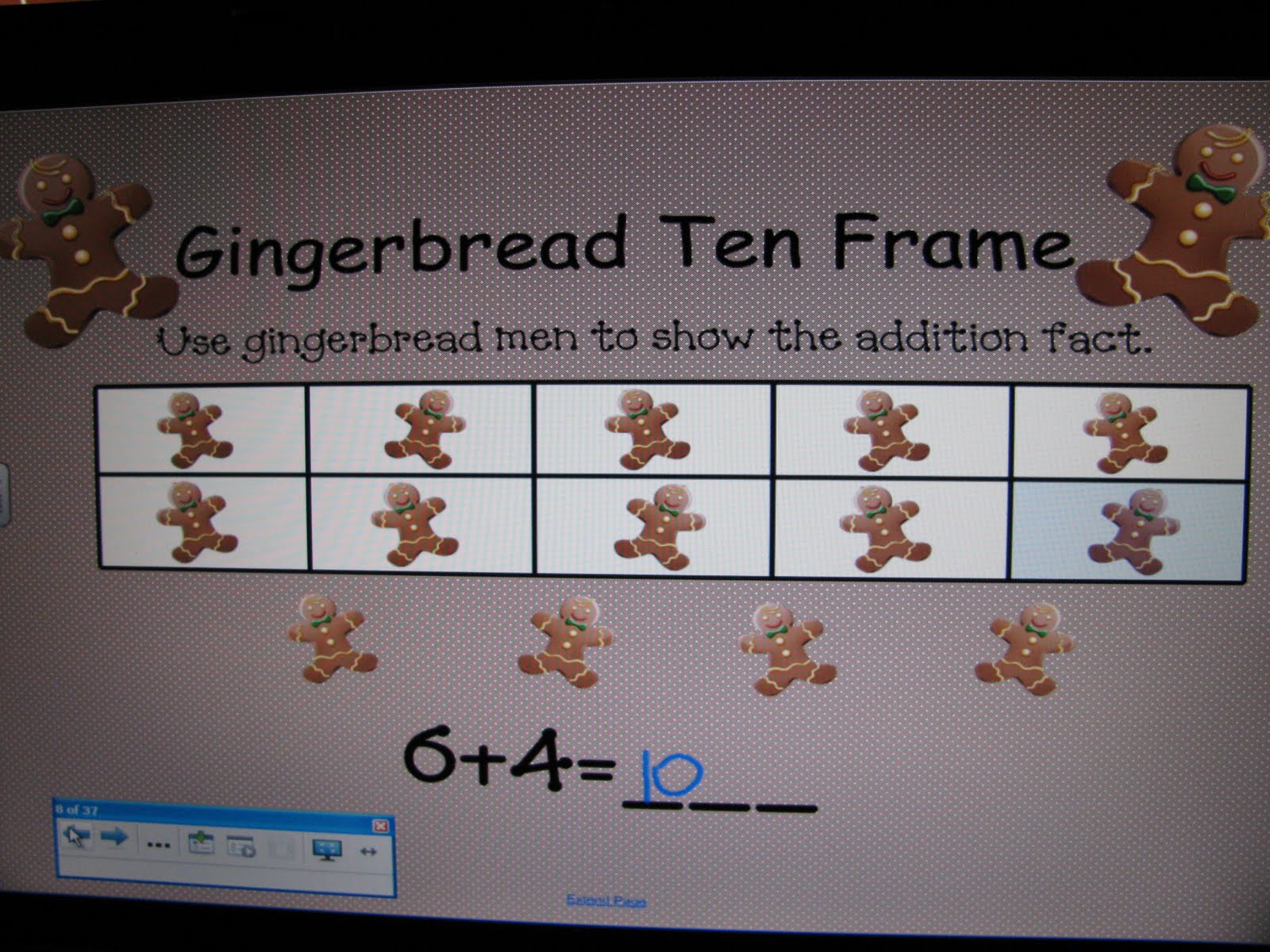 First Grade Gallery- Lessons for Little Learners: Gingerbread Man Math ...