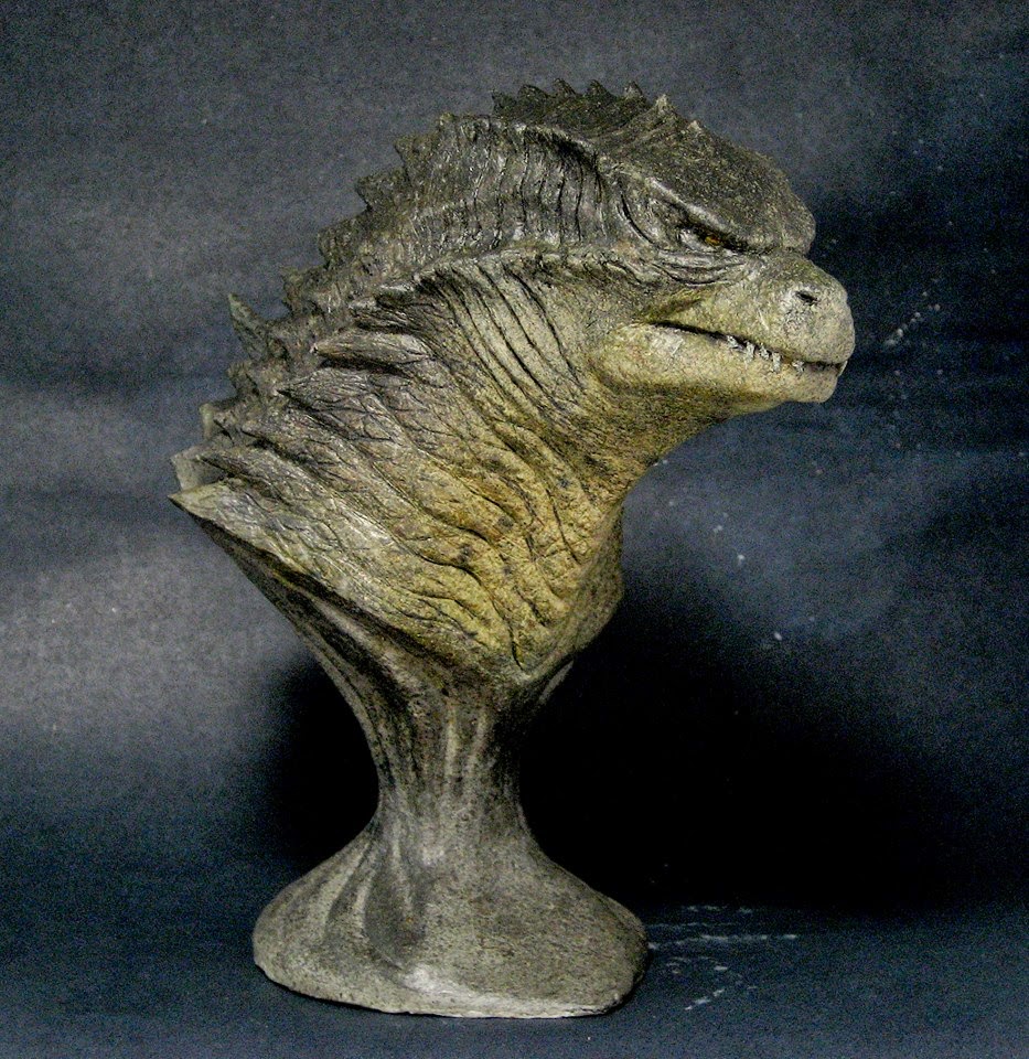 S.H.Sculpture & Design studio: GODZILLA 2014 statue final