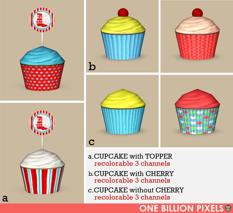 Edible Cupcakes - One Billion Pixels