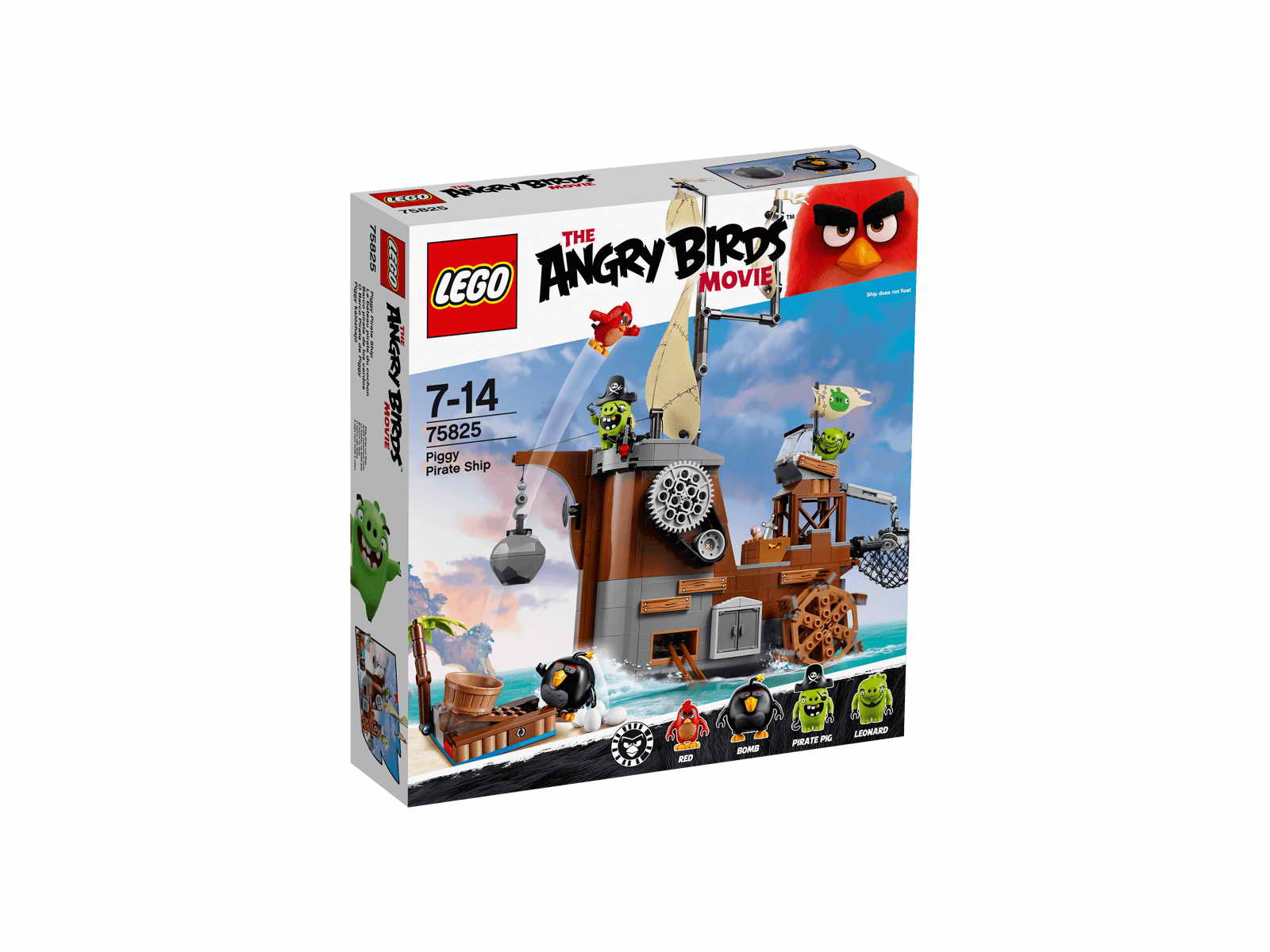 LEGO gosSIP: 090116 LEGO 75825 Piggy Pirate Ship box art and pictures