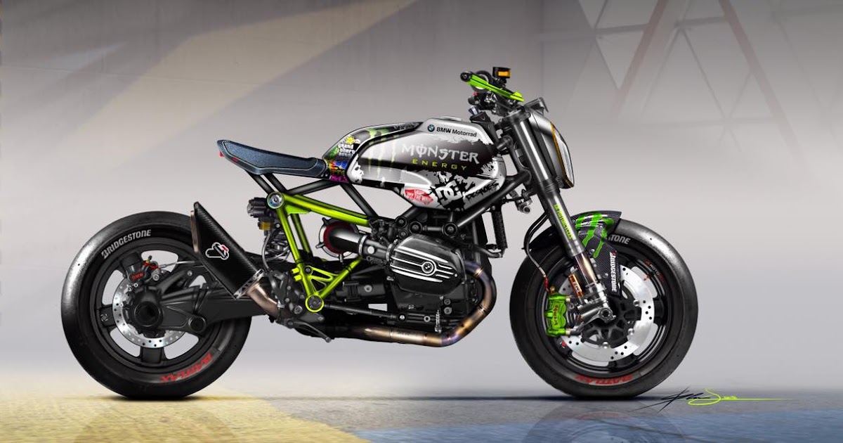 Racing Cafè: Cafè Racer Concepts - BMW R NineT Monster Energy by ER ...