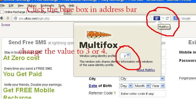Use multiple accounts using MultiFox in Mozilla Firefox ~ Hacking ...
