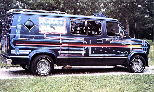 By the way...: "If this van is rocking, please no knocking"