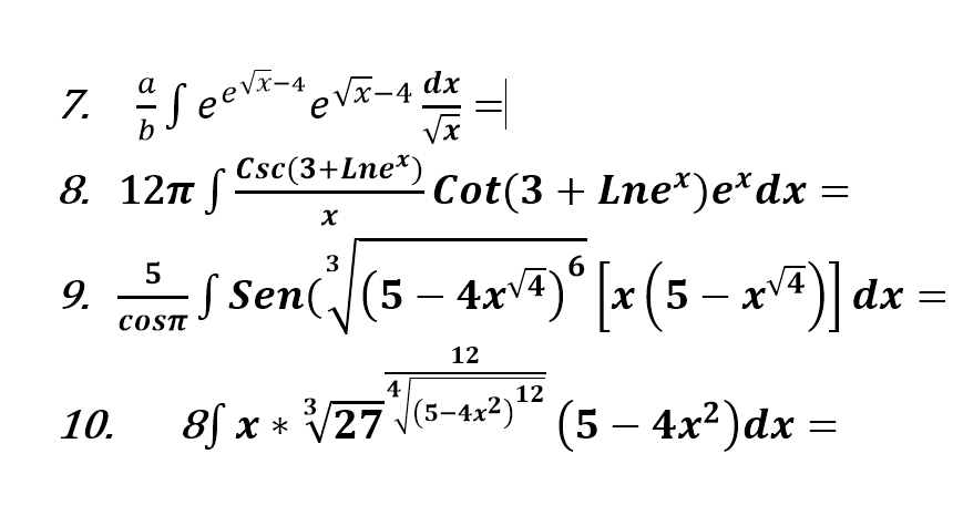 CALCULO INTEGRAL: INTEGRALES INMEDIATAS Y DEFINICIÓN DE INTEGRAL DE UNA ...