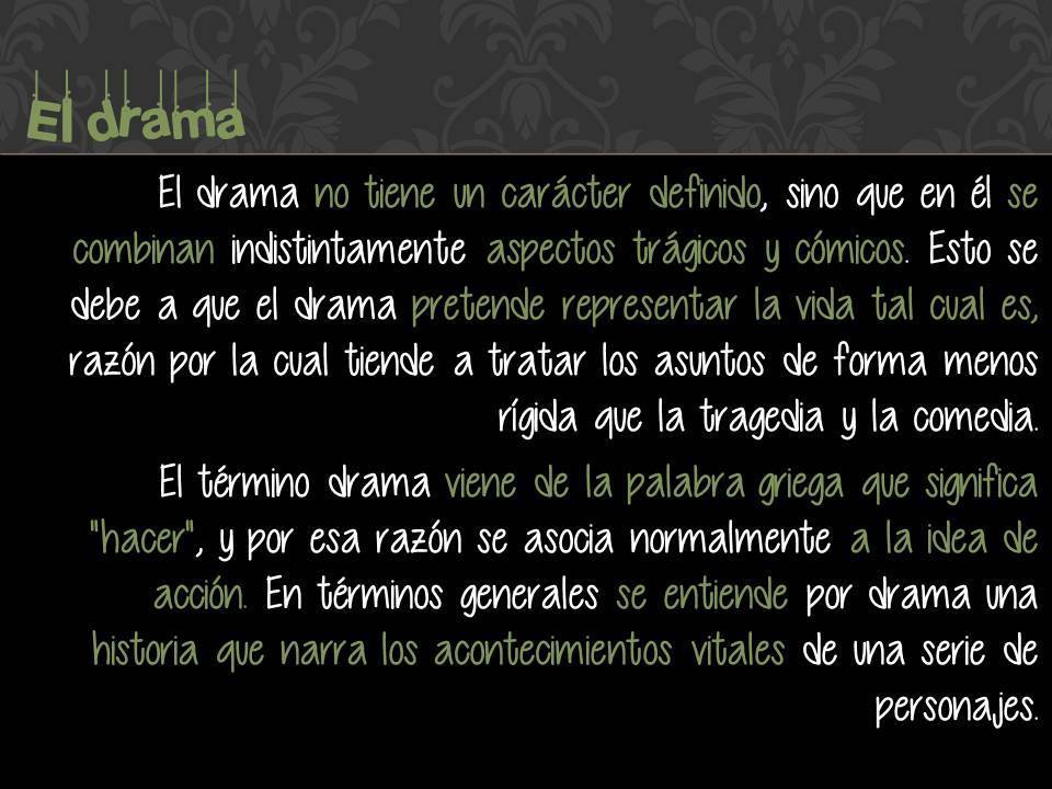 Literatura infantil y creación literaria: Género Literario Dramático