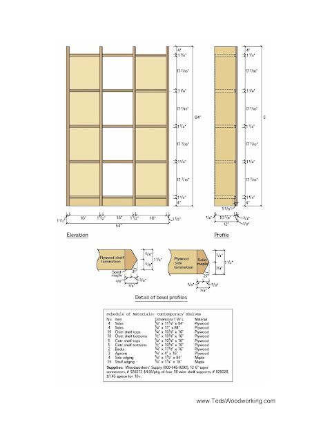 TEDS Woodworking Projects: Traditional Shelf Plan