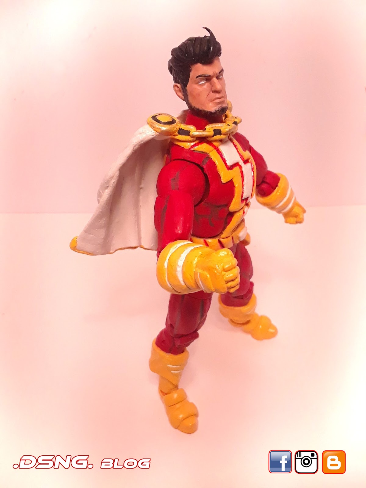 DSNG'S SCI FI MEGAVERSE: CUSTOM SHAZAM! CAPTAIN MARVEL HEAD SCULPT ...