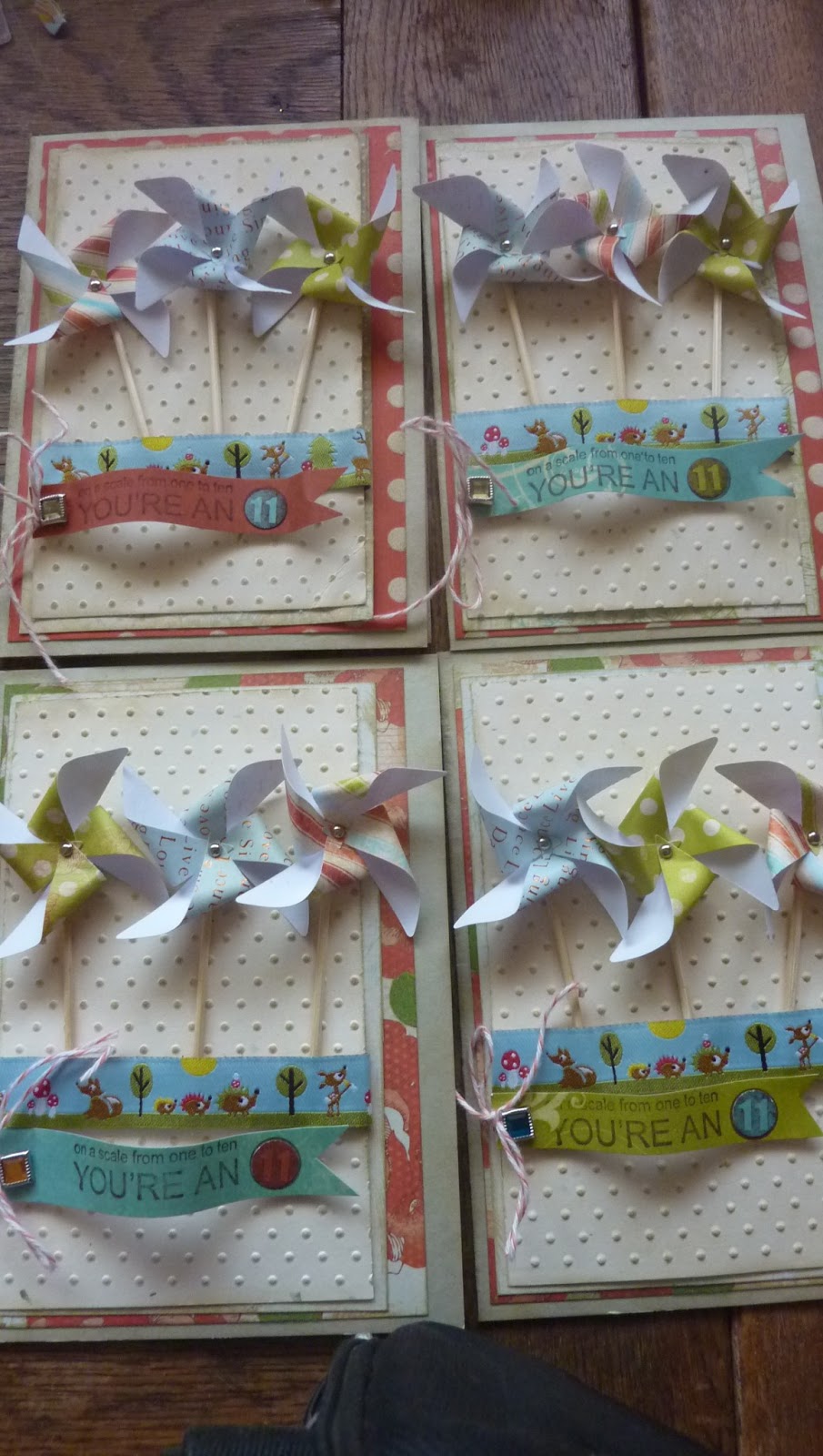 Crafty Cow Creations: april card swap ideas