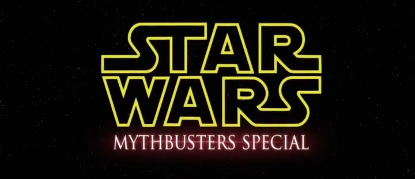 Mythbusters Star Wars Special | The Star Wars Underworld