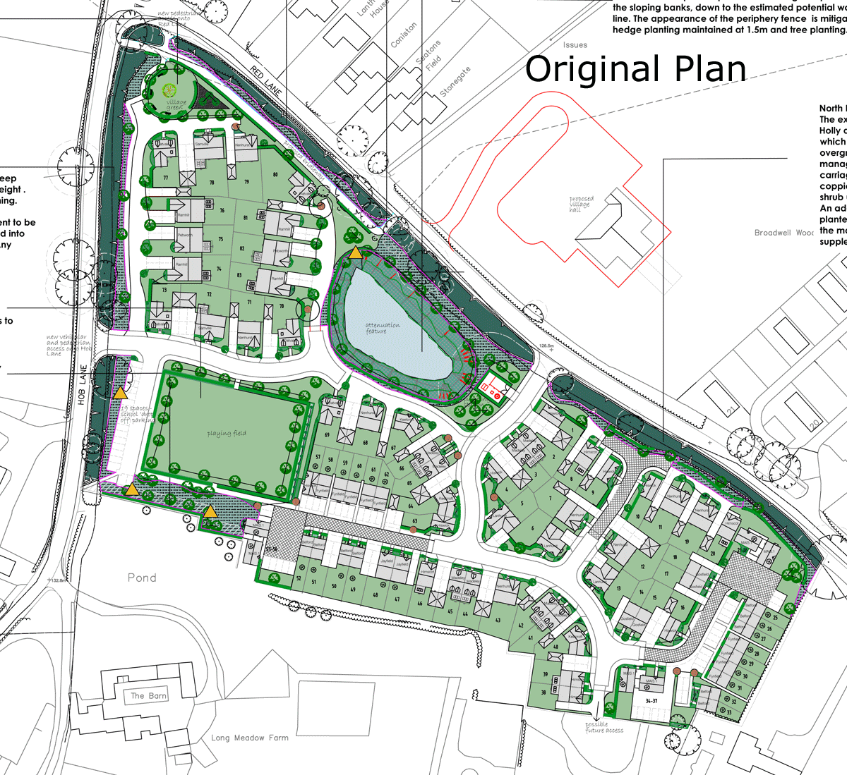 Burton Green: Revised Burrow Hill Nursery Housing Proposal