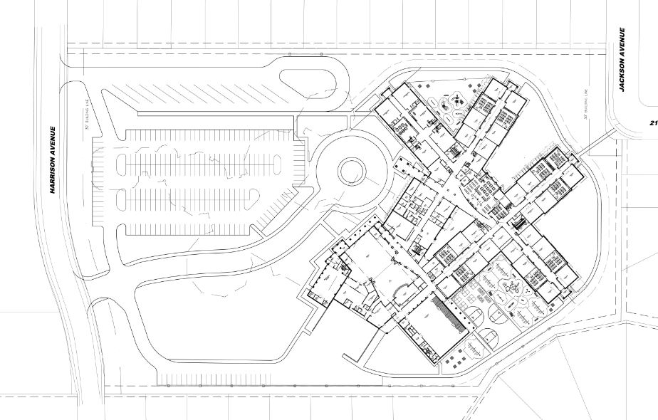Protsman Elementary School - Design Concepts: Site plan