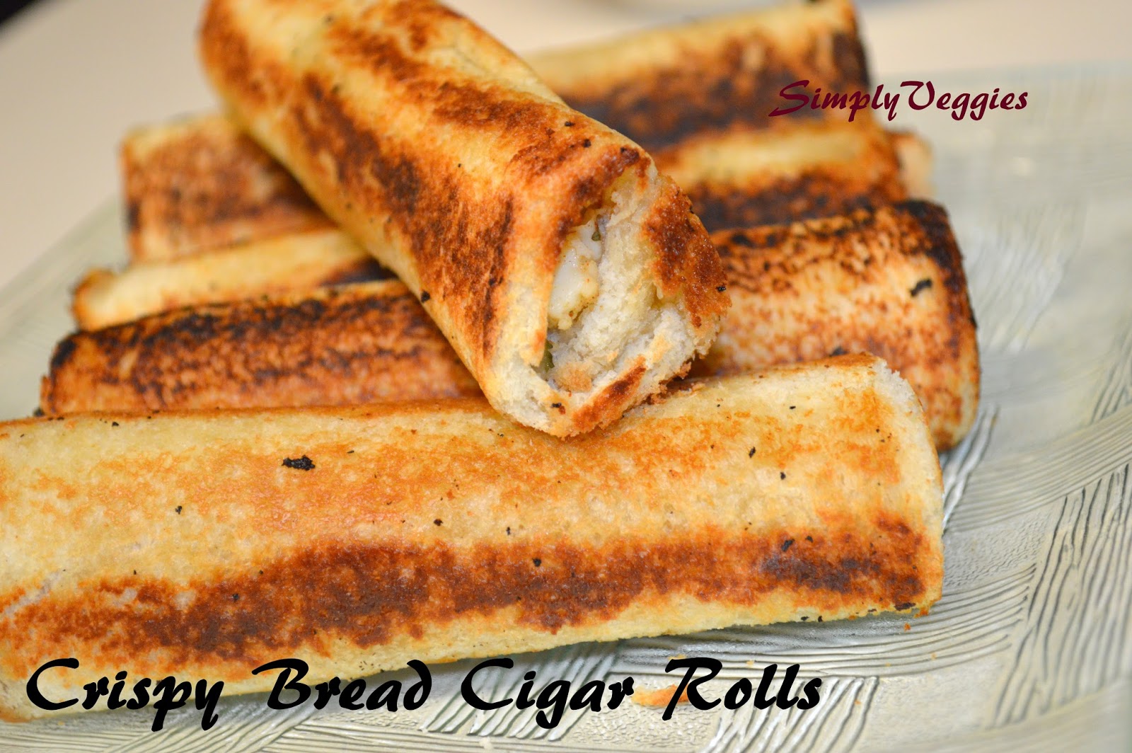 Crispy Bread Cigar Rolls