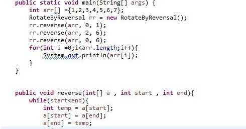 [Interview Question] Program in java for Array Rotation ~ Program in Java - Java Examples ...