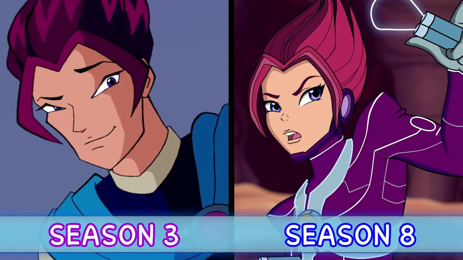 Specialists evolution from Season 1 to 8 🌟 Winx Club - Winx Club All