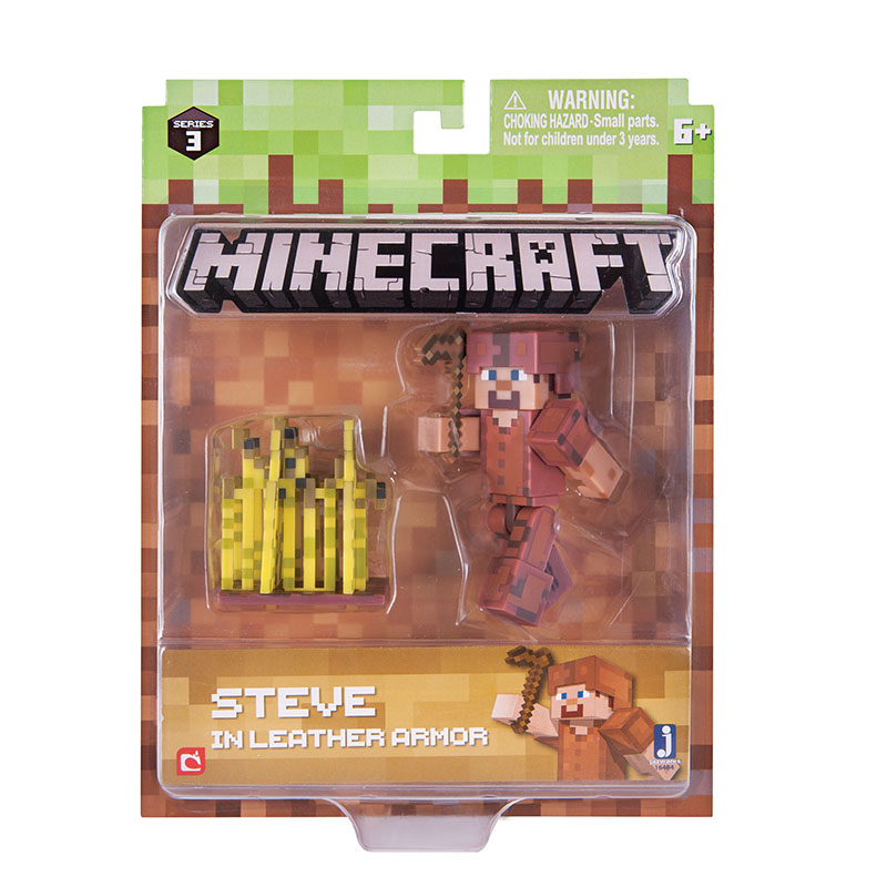 Minecraft Steve With Leather Armor