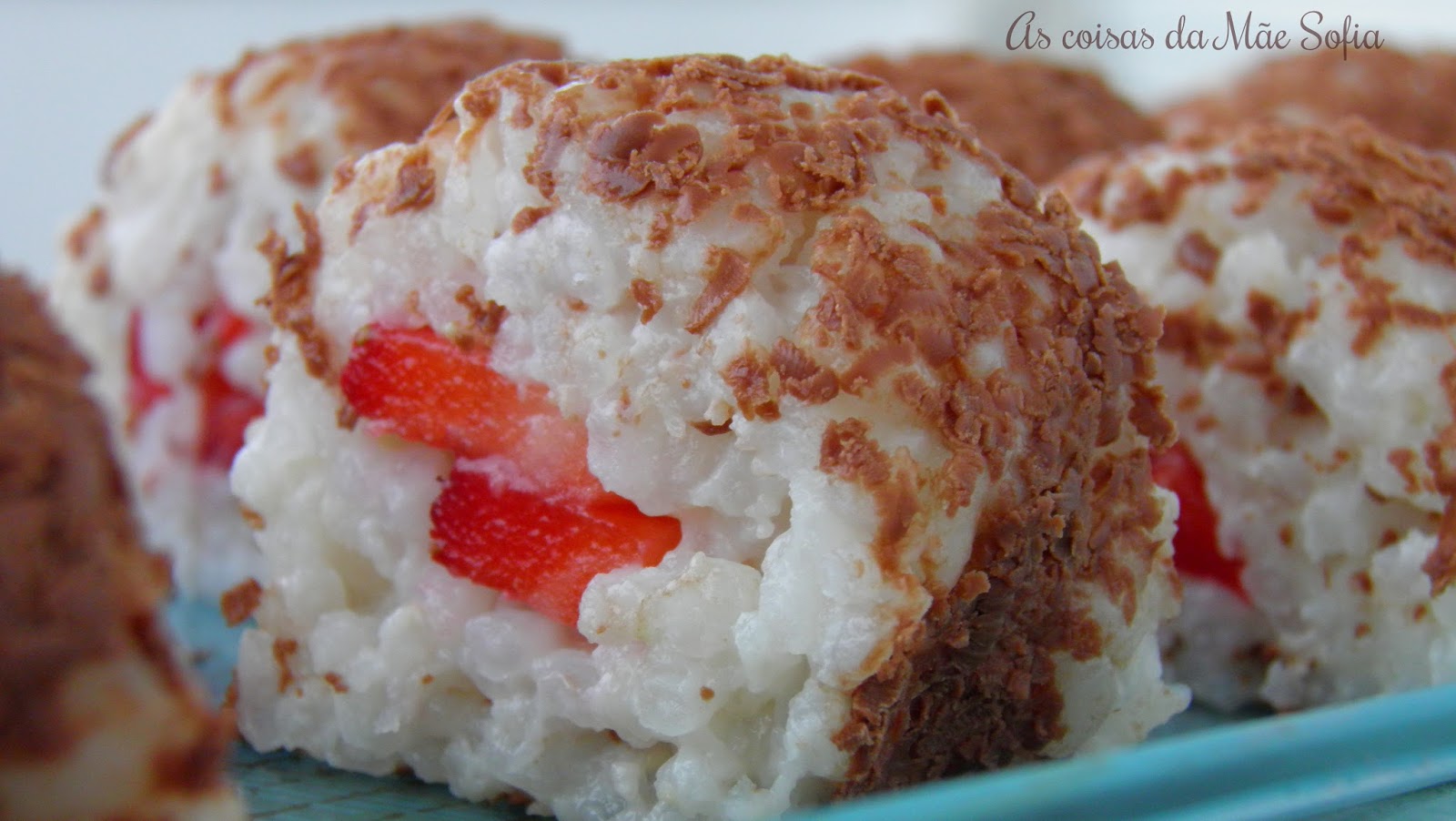 Sushi doce de fruta | As coisas da Mãe Sofia