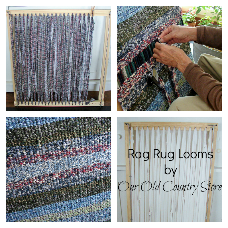 Our Old Country Store: Interchangeable Rag Rug Looms, Lower Shipping ...