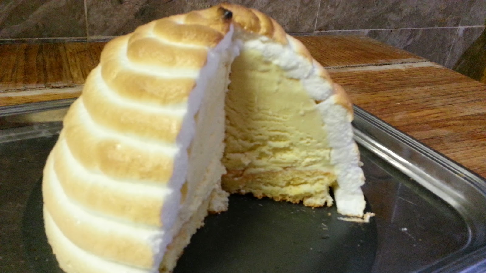 Baked Alaska and Vanilla Ice Cream From Scratch!