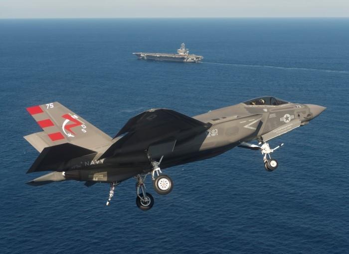 F35C will be operational on aircraft carriers starting 2018 and there will be 60 by 2021 ...