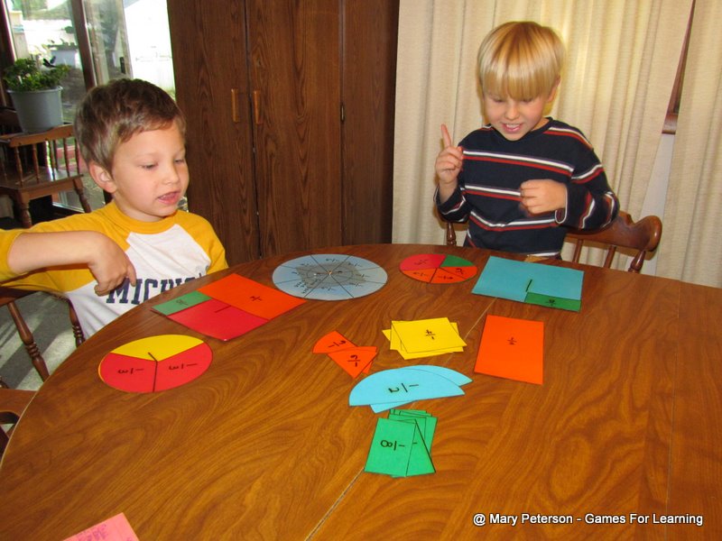 Games For Learning: Easy as Pie - Fractions
