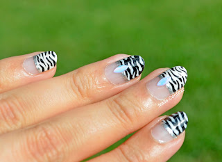 Nails Context: Zebra Nails