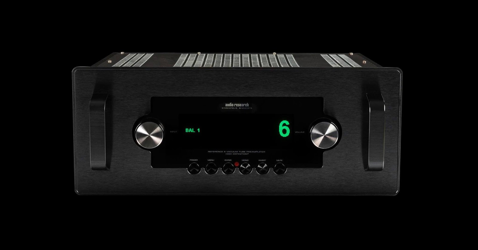 Wizard High-End Audio Blog: Audio Research Reference 6 in black