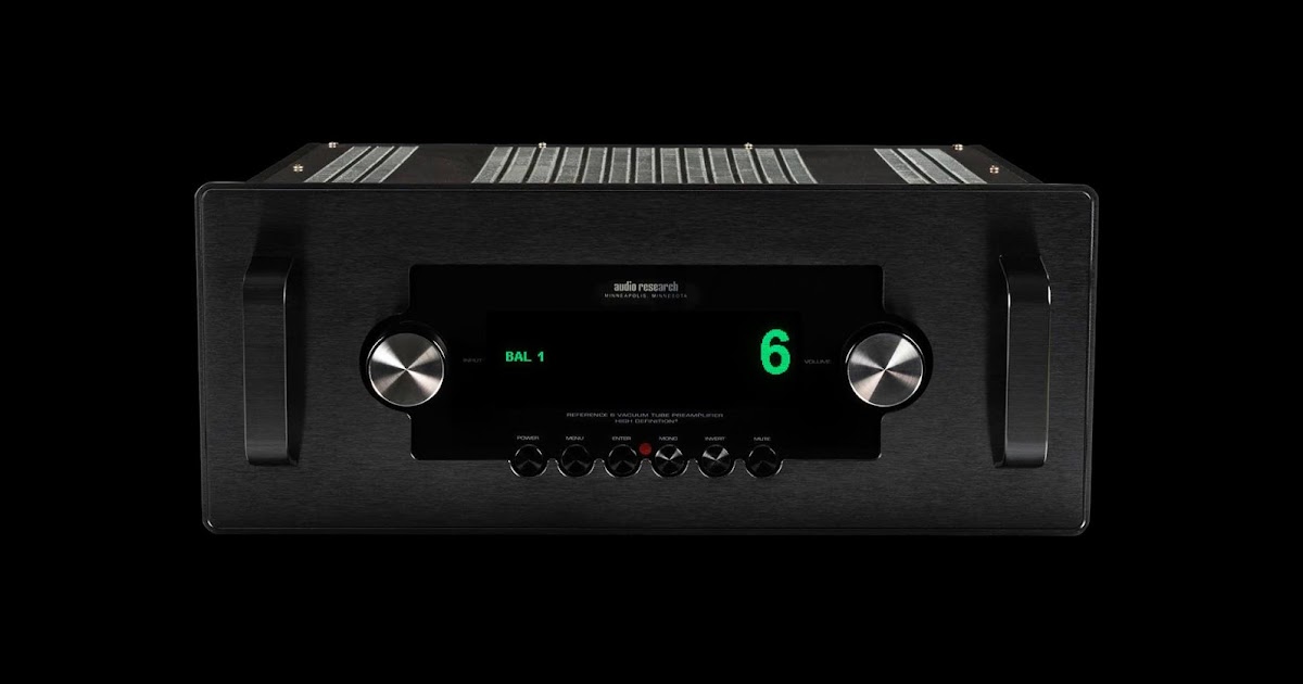 Wizard High-End Audio Blog: Audio Research Reference 6 in black