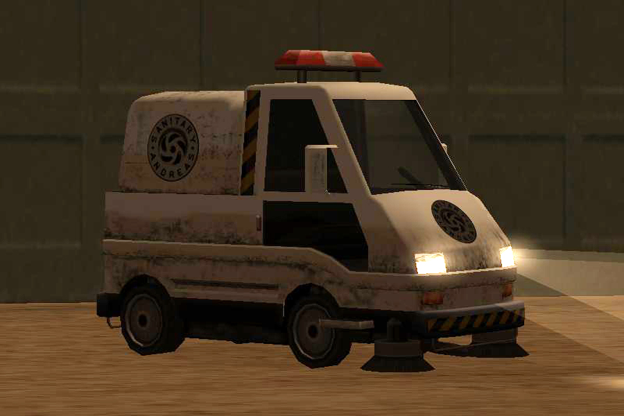 GTA San Andreas Vehicles: Sweeper
