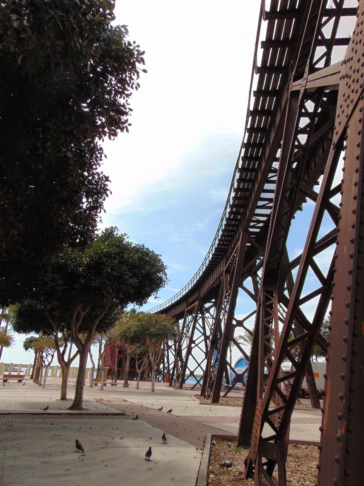 Maravillas de Almería: Cable inglés de Almería, ingeniería de la ...