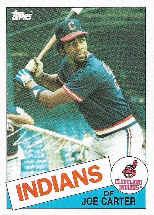 1985 Topps: #694 - Joe Carter