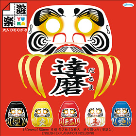 Daruma San in Japan, Japanese Art and Culture (01): Origami